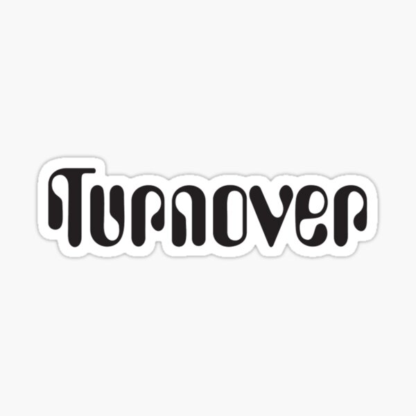 "Turnover Logo" Sticker for Sale by markipung | Redbubble