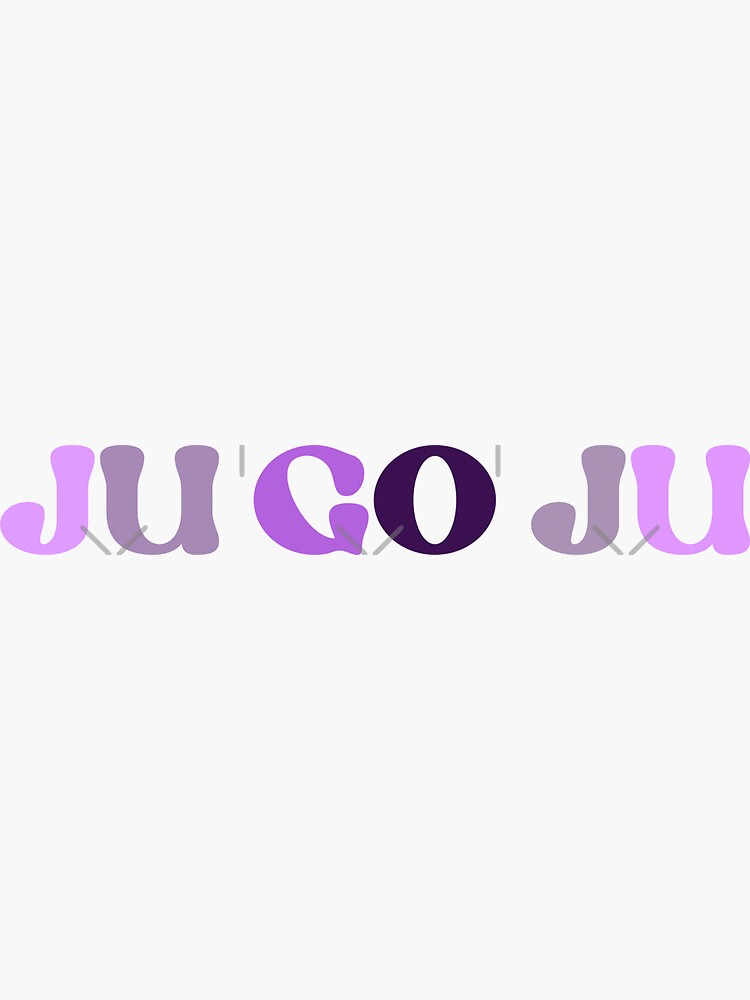 "Groovy JU GO JU" Sticker for Sale by emmabrantley6 | Redbubble