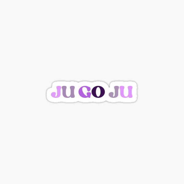 "Groovy JU GO JU" Sticker for Sale by emmabrantley6 | Redbubble