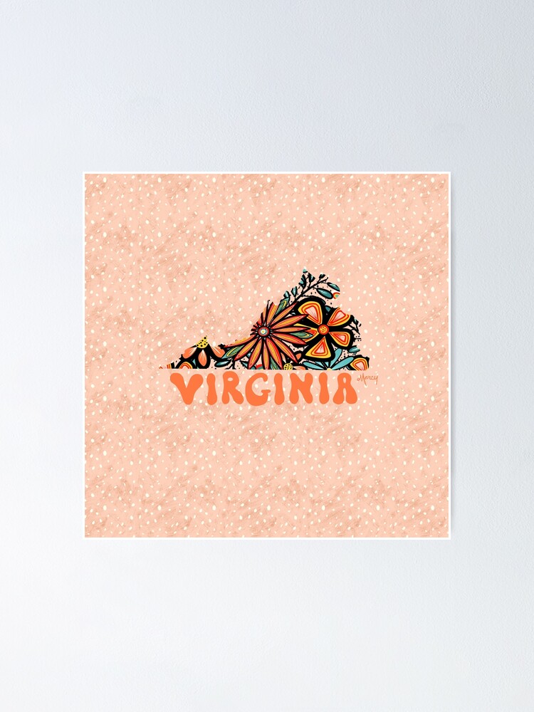 "Virginia State Design | Artist Designed Illustration Featuring ...