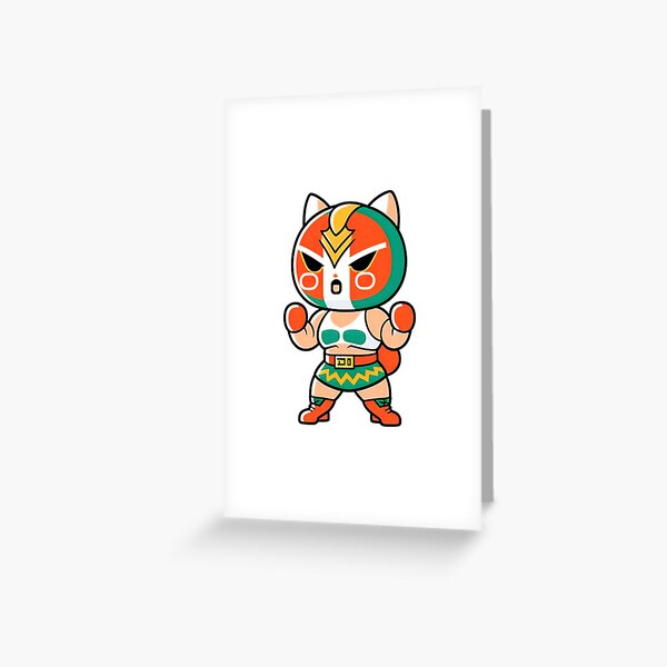 "Lucha Libre Cats | Mexican Wrestling | Kawaii Cats | Chibi Cats ...
