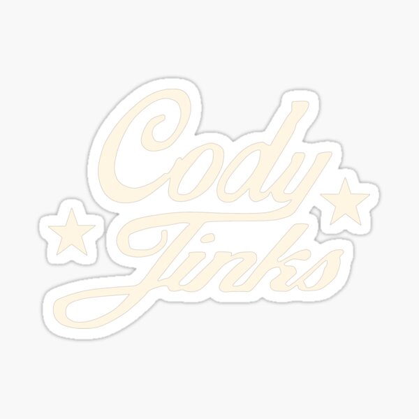 "Cody art style" Sticker for Sale by Ruciblack | Redbubble