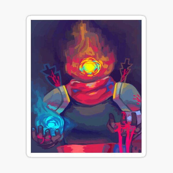 "dead cells video game art" Sticker for Sale by walklingrafter | Redbubble