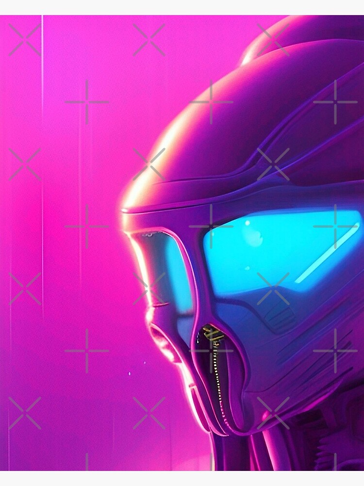 "Synthwave Retro Futurism Space art" Poster for Sale by Neo-Expression ...