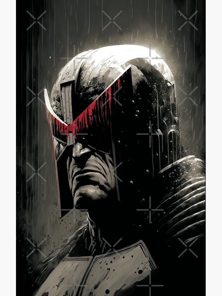 "Hard Rain Judge Dredd - Maxximum Dredd" Sticker for Sale by ...