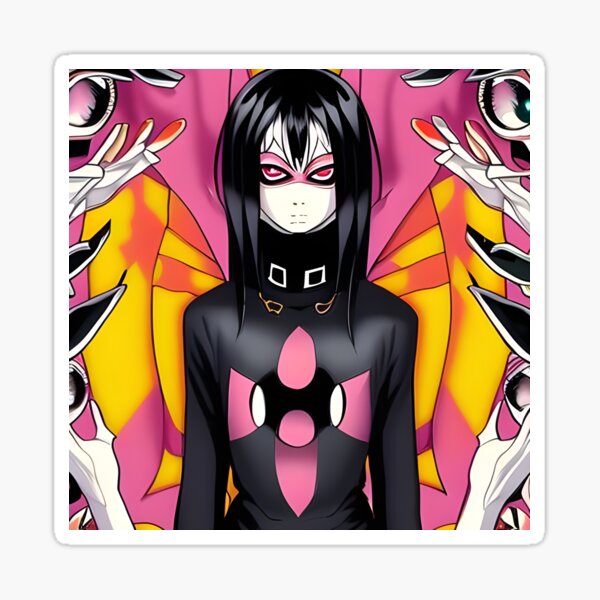 "Pastel Anime Manga Gothic Girl" Sticker for Sale by Dalive | Redbubble