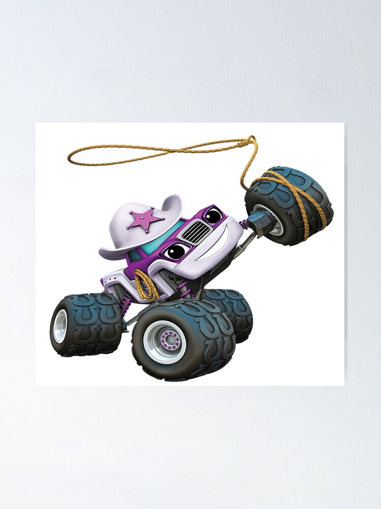 "Blaze And The Monster Machines" Poster for Sale by Shiftdesigns ...