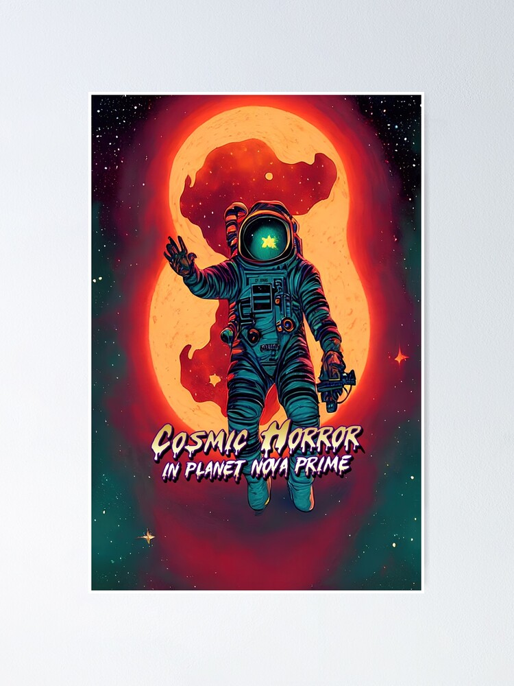 "Cosmic Horror retro poster No7" Poster for Sale by angelisart | Redbubble