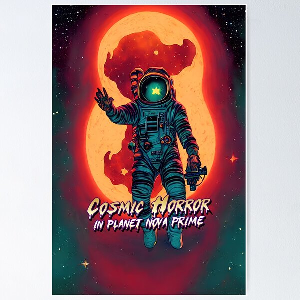 "Cosmic Horror retro poster No7" Poster for Sale by angelisart | Redbubble