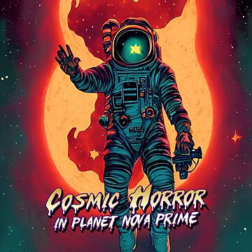 "Cosmic Horror retro poster No7" Poster for Sale by angelisart | Redbubble