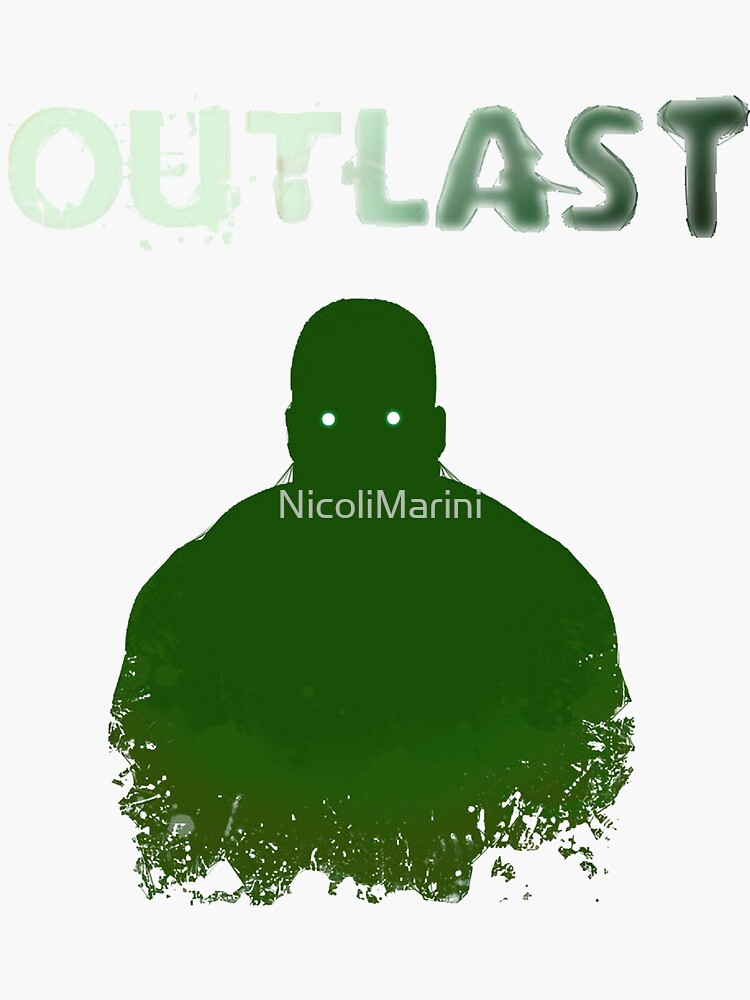 "OMG! The Best Outlast Ever!" Sticker for Sale by NicoliMarini | Redbubble