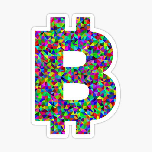 "Bitcoin #5 (BTC)" Sticker for Sale by StreetNoise | Redbubble