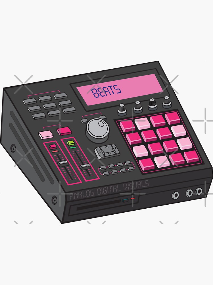 "Beat Maker / Analog / Music (Arsenic + Electric Pink Colorway ...