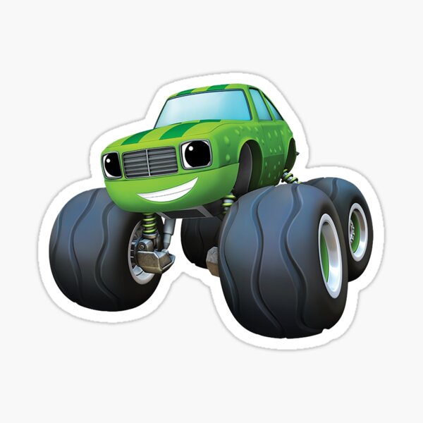"Blaze And The Monster Machines" Sticker for Sale by Shiftdesigns ...