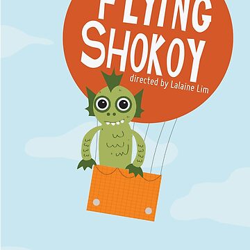 "Flying Shokoy" Sticker for Sale by lalainelim | Redbubble
