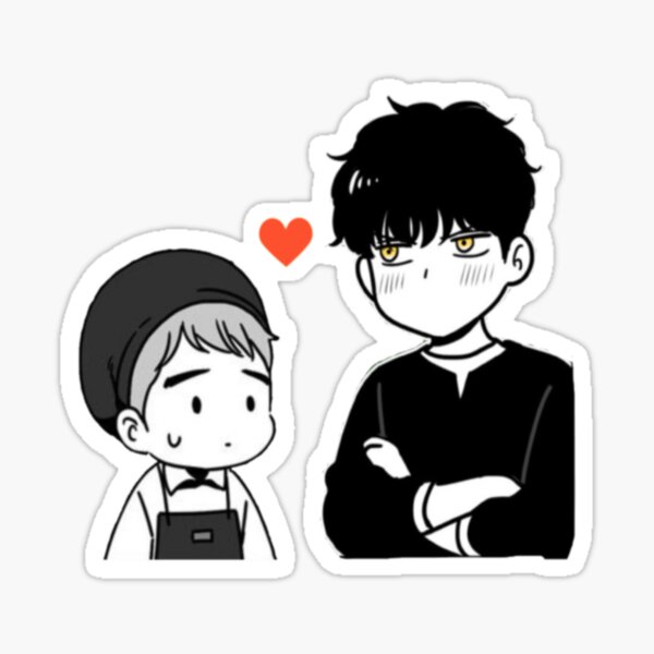 "BJ Alex " Sticker for Sale by elliesspooniesp | Redbubble