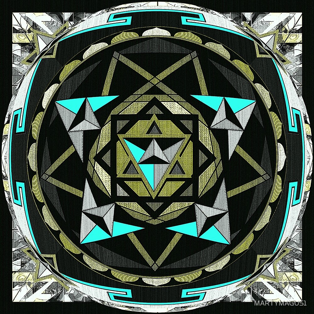 "SUPER MANDALA" by MARTYMAGUS1 | Redbubble