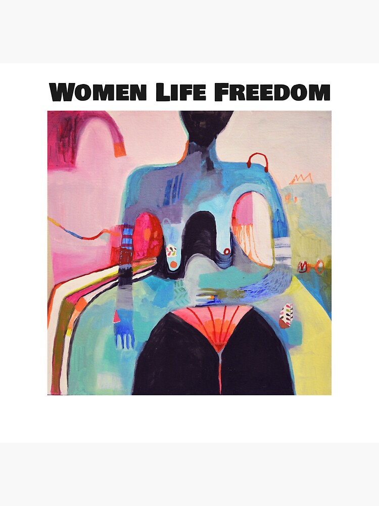 "Women Life Freedom 1" Sticker for Sale by shirinmart | Redbubble