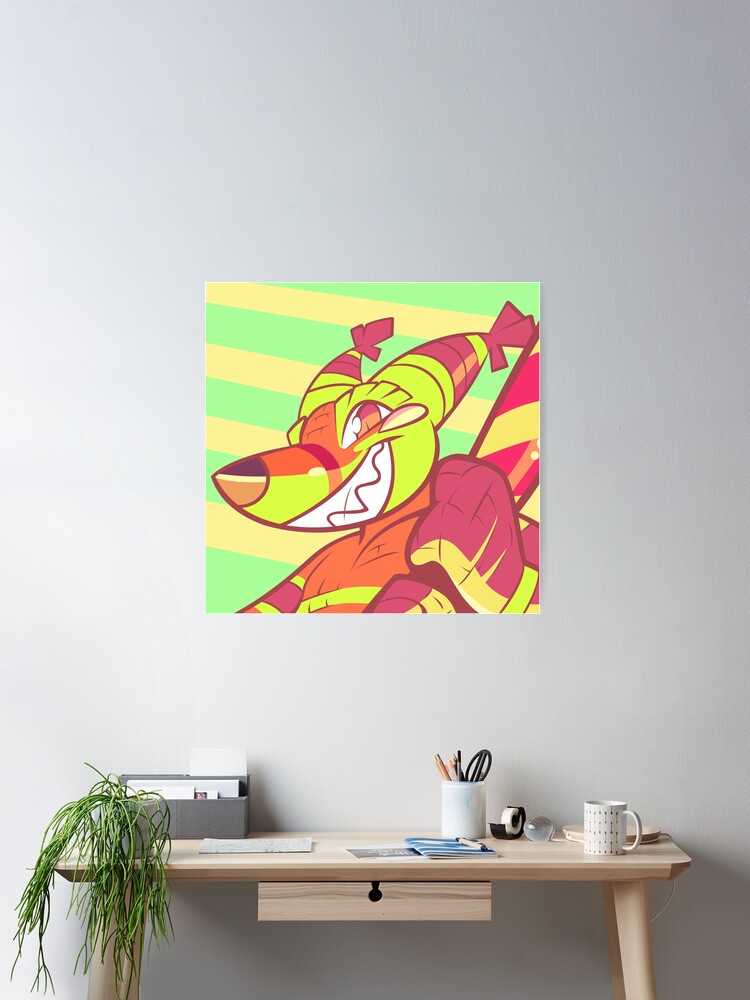 "TQBF (Renard / The Quick Brown Fox) - Electrohell " Poster for Sale by ...