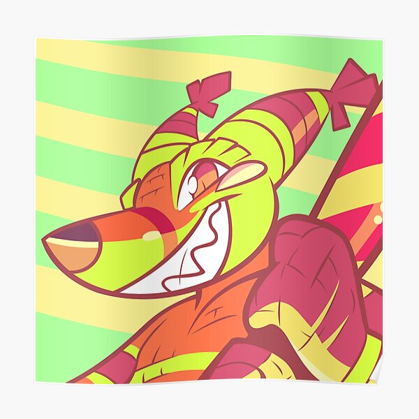 "TQBF (Renard / The Quick Brown Fox) - Electrohell " Poster by dicktree ...