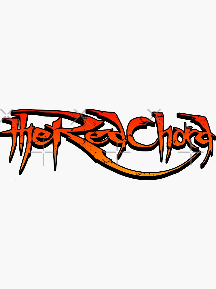"The Red Chord" Sticker for Sale by Let-It-Rip | Redbubble