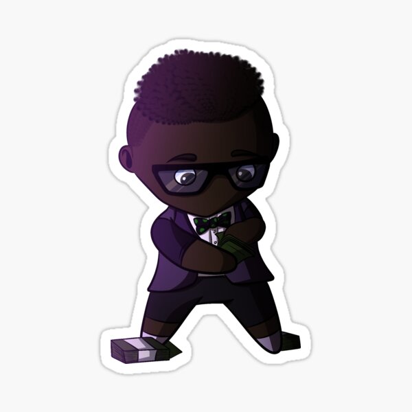 "Saints Row 2022 Fandub Chibi Eli" Sticker for Sale by KingOfHeartsXO ...