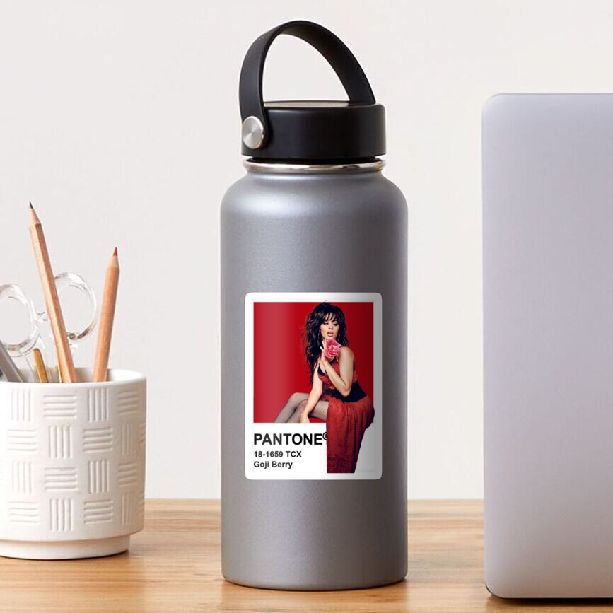 "Pantone Project x Goji Berry" Sticker for Sale by esterlozano | Redbubble