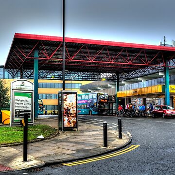 "Regent Centre Metro Station" Photographic Print for Sale by Andrew ...