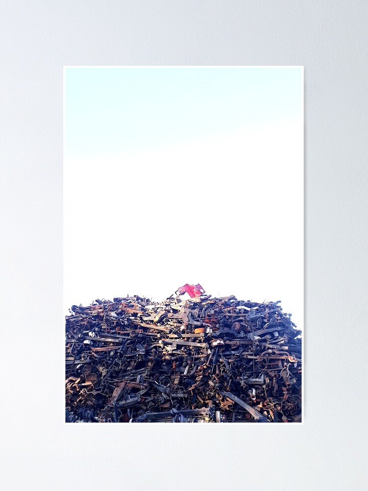 "Building a scrap tower" Poster for Sale by vumerang | Redbubble