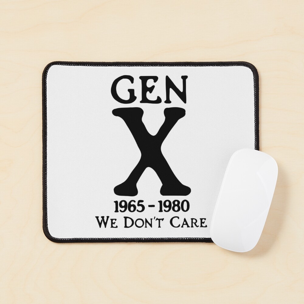 "Gen X" Sticker for Sale by KickStart-Molly | Redbubble