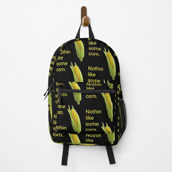 Mochila «Nada como un poco de maíz, es maíz, tostadas de maíz ...