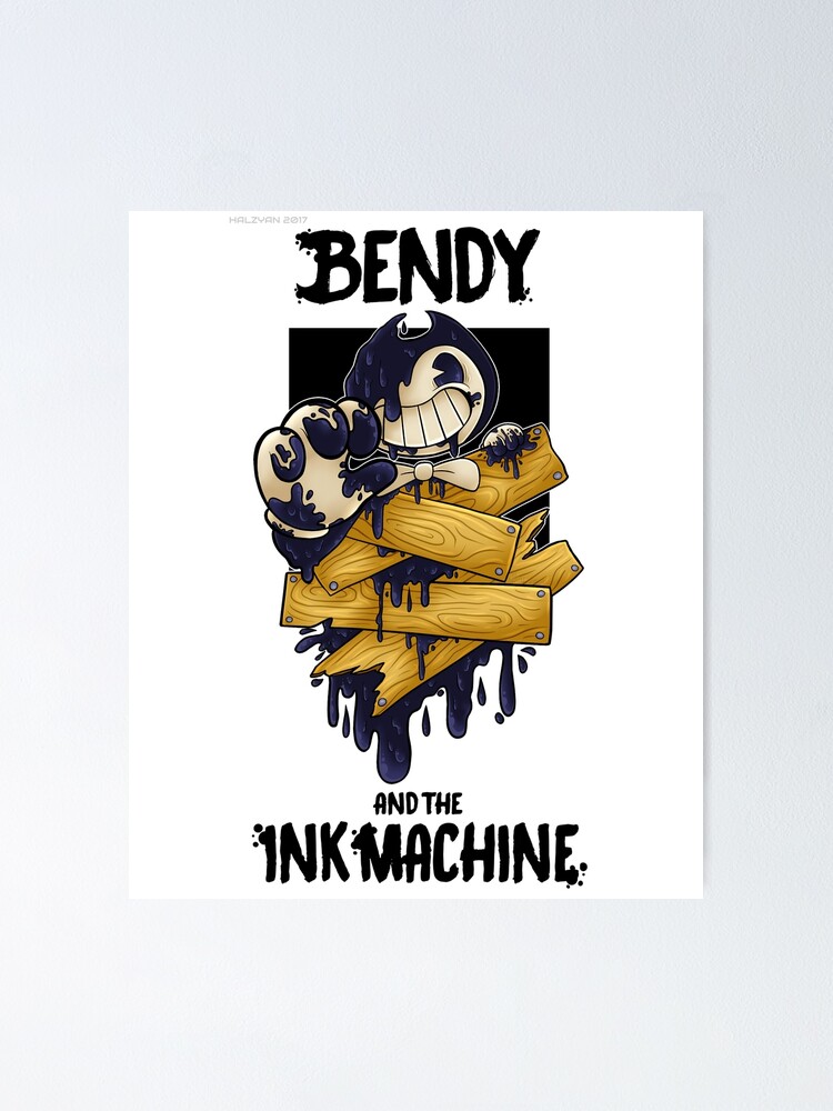 "bendy and the ink machine" Poster for Sale by lovemyronaa | Redbubble