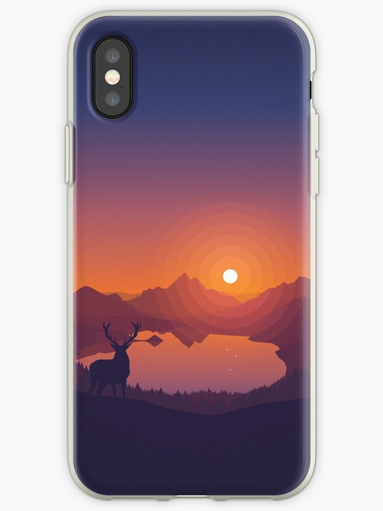 "Simple Sunset Phone Case" iPhone Cases & Covers by mostlytank | Redbubble