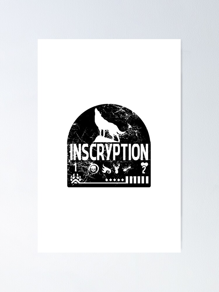 "Inscryption Game Finale Canine" Poster for Sale by Manoroma | Redbubble