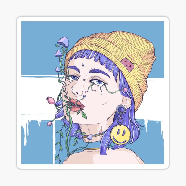 "Reins" Sticker for Sale by SatiDrawsStuff | Redbubble