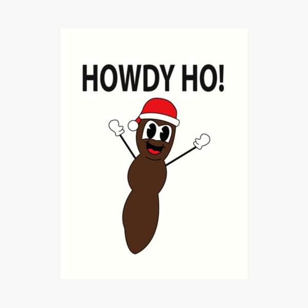 "mr hankey-howdy ho" Art Print for Sale by LondownDesign | Redbubble