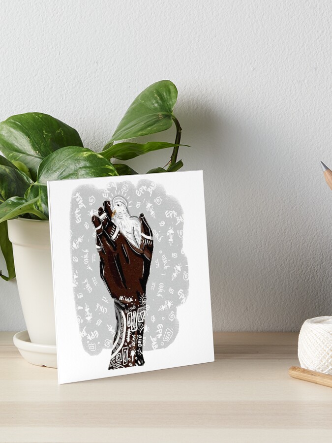 "Oxala Hand - God Father of Orixas Umbanda" Art Board Print for Sale by ...