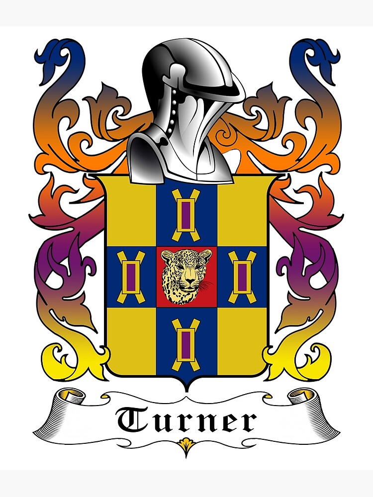 "TURNER FAMILY CREST" Poster for Sale by CathalDevlin | Redbubble