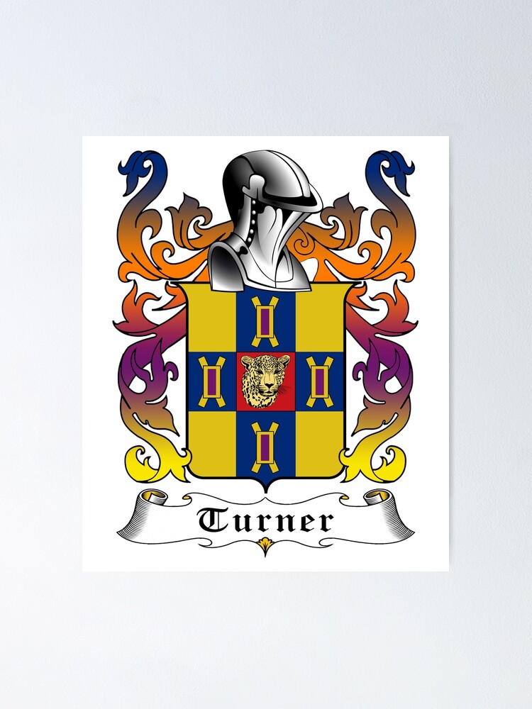 "TURNER FAMILY CREST" Poster for Sale by CathalDevlin | Redbubble