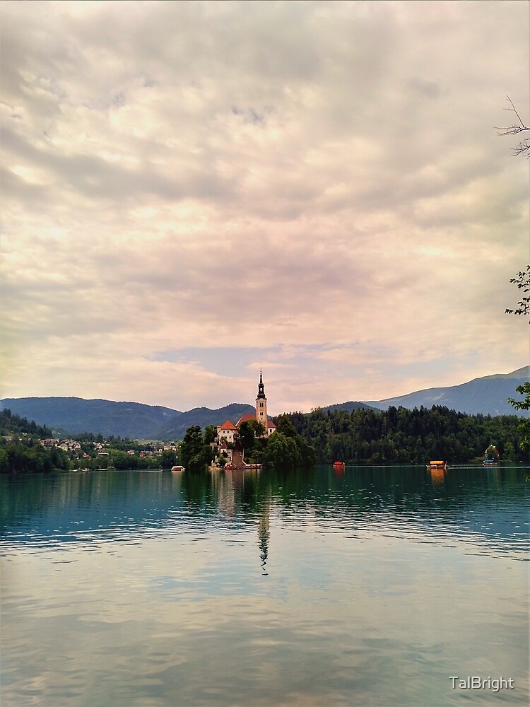 "Lake Bled Fairy Tale" Poster for Sale by TalBright | Redbubble