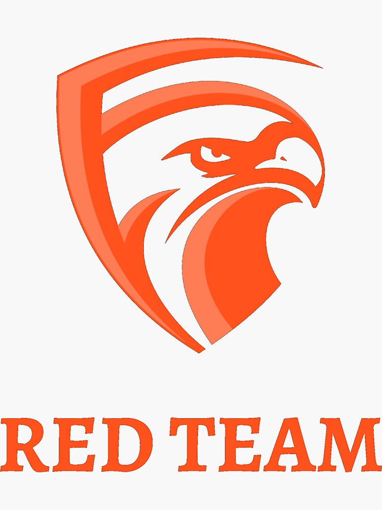 "Red team - Black edition" Sticker for Sale by cyber-ninja | Redbubble