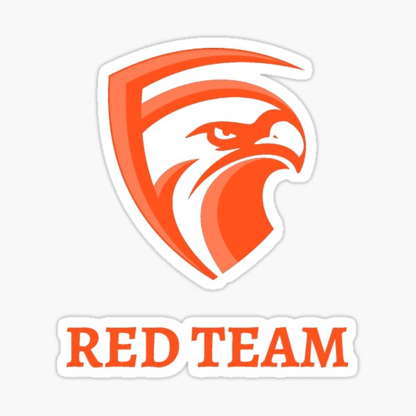 "Red team - Black edition" Sticker for Sale by cyber-ninja | Redbubble