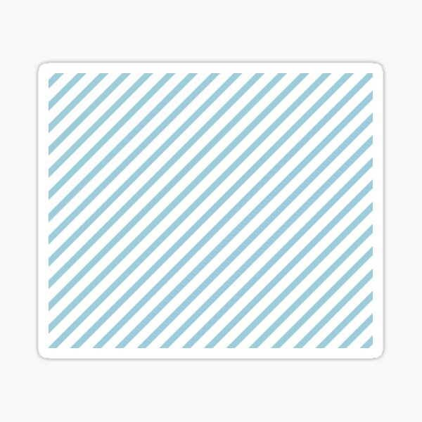 "Baby Blue Line Pattern" Sticker for Sale by Goldenyildiz | Redbubble