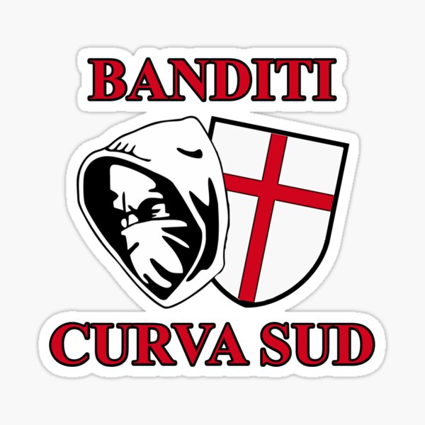 "Curva sud milano" Sticker for Sale by CURVA-SUD | Redbubble