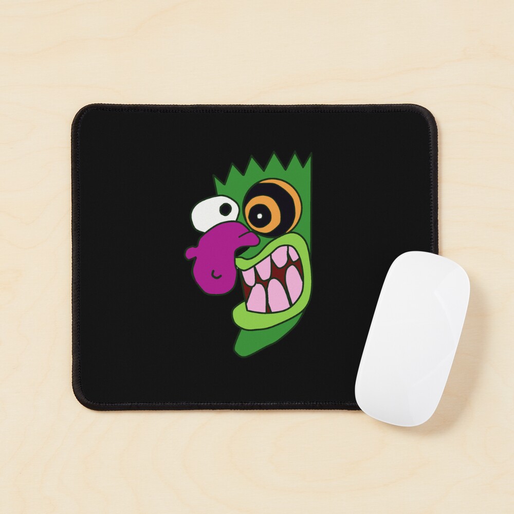 "Eustace's mask courage the cowardly dog" Sticker for Sale by Marimomo ...