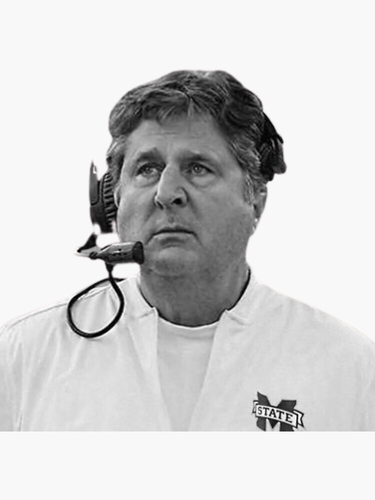 "Mike Leach " Sticker for Sale by Gabrich1 | Redbubble