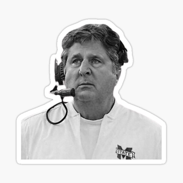 "Mike Leach " Sticker for Sale by Gabrich1 | Redbubble