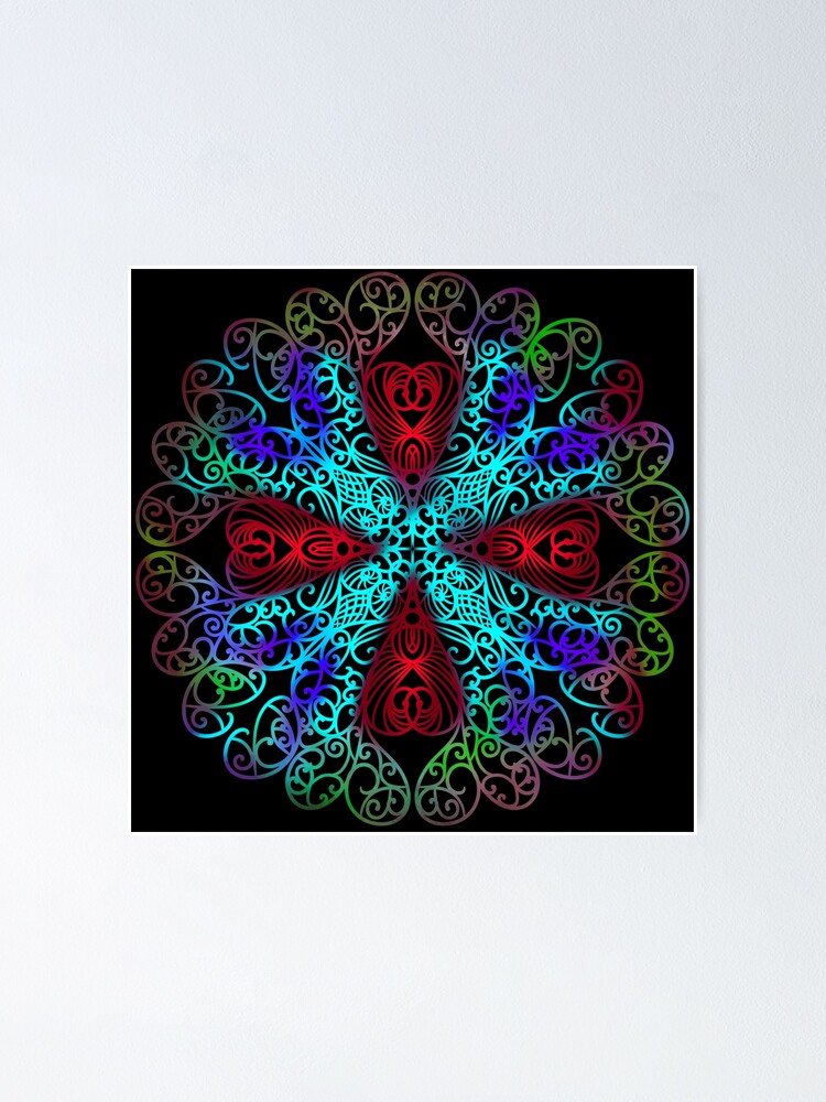 "Flow of the loving heart - Te rerenga o te ngakau aroha" Poster for ...