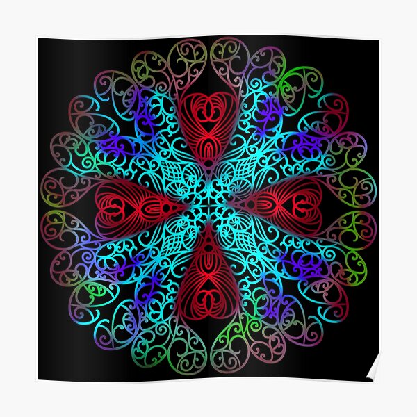 "Flow of the loving heart - Te rerenga o te ngakau aroha" Poster for ...