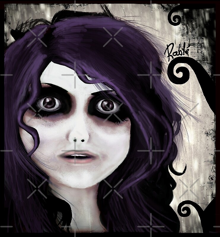 "Dear little doll series... VALERIE" by ROUBLE RUST | Redbubble